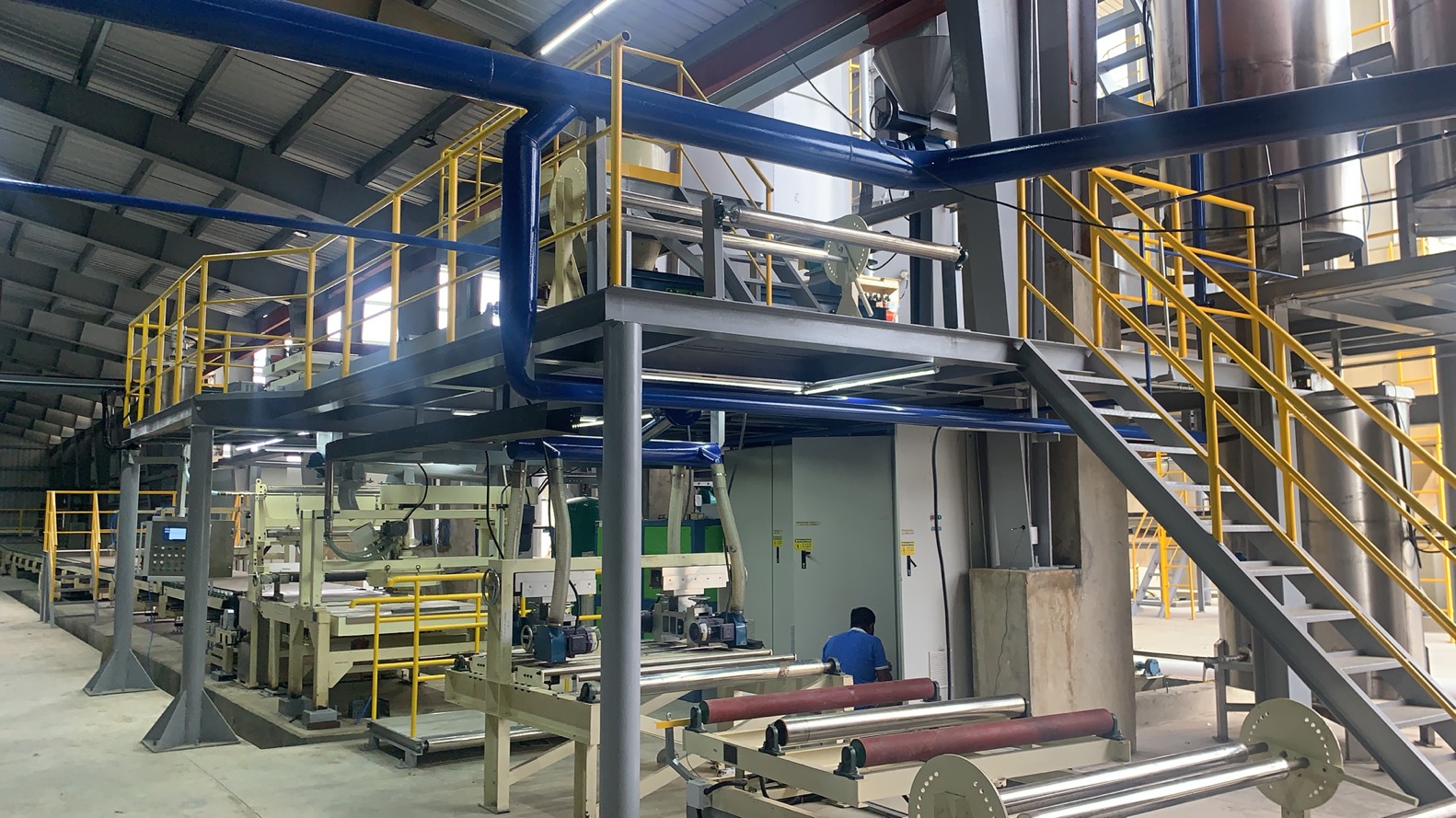 News - Gypsum board production line